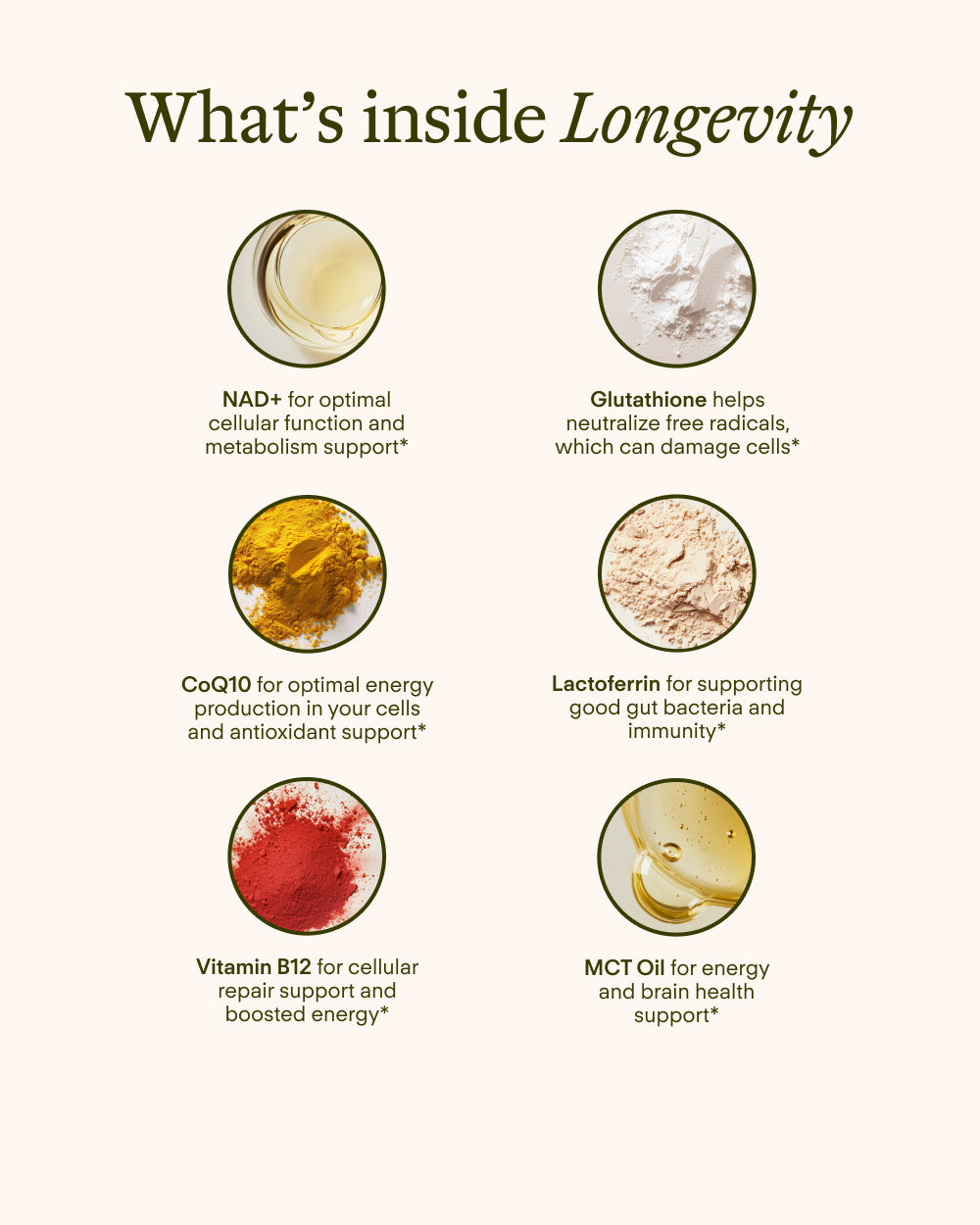 Longevity Support: Bioavailable NAD+ and Glutathione – Sunny Within